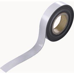 eurokraft basic Magnetband, VE 2 Rollen, Magnetbandbreite 35 mm