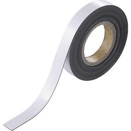 eurokraft basic Magnetband, VE 2 Rollen, Magnetbandbreite 25 mm