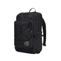 Rucksack Jack Wolfskin "BERKELEY", schwarz, Rucks&auml;cke, Web, Polyester, unifarben, Rucksack, f&uuml;r Erwachsene, sportlicher Stil, aus robustem Polyester
