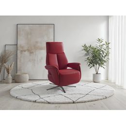 Sit & More TV-Sessel SIT & MORE "TV Lazy", feuerrot, B:75cm H:117cm T:85cm, Sessel, zur Auswahl mit Herz-Waage-Position