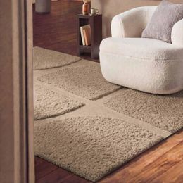 Hochflor-Teppich Ted Baker "Jasper, auch in rund", beige, B:120cm H:25mm L:180cm, Polyester, Teppiche, Hoch-Tief-Struktur, Weich, Shaggy, Modern, Wohnzimmer, Schlafzimmer