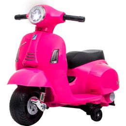 Elektro-Kinderroller Jamara "Ride-on Vespa Mini, Li-Power 8.4", pink, Elektro-Kinderfahrzeuge, KinderB:38cm H:52cm T:66,5cm, mit Licht und manueller Hupe, B:38cm H:52cm T:66,5cm