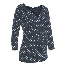 Lascana Umstand Pyjama Damen Gr&ouml;&szlig;e L navy Sommerkleid