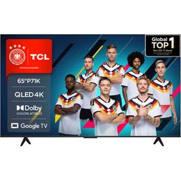 TCL QLED-Fernseher "65P71KX1", Energieeffizienz: F (A-G), schwarz, 65, Fernseher, Multi-HDR, Dolby Vision, Smart TV, Airplay2, Dolby Atmos, Game Master