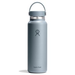 Trinkflasche Hydro Flask "40 OZ Wide Flex Cap, 1.182 ml", shale gray, H:28,3cm, Edelstahl, Kunststoff, Trinkflaschen, Trinkflasche, TempShield️ doppelwandige Vakuumisolierung