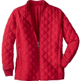 Damen Steppjacke mit w&auml;rmender Wattierung rot, Gr&ouml;&szlig;e 38