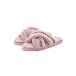Vivance Dreams Pantolette 'Hausschuh, Pantoffel, Mule, offener Schuh,' pink Gr. 36 f&uuml;r Damen