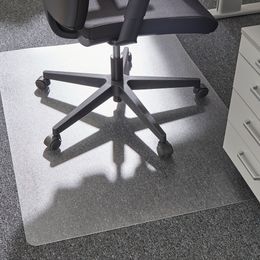 Bodenschutzmatte ANDIAMO "Premium B&uuml;rostuhlmatte, Made in Switzerland", transparent, B:60cm H:1,7mm L:80cm, Polyethylenterephthalat (PET), Bodenschutzplatten, Bodenschutzplatte, robust & strapazierf&auml;hig f&uuml;r den t&auml;glichen Gebrauch