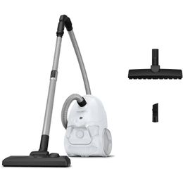Rowenta Bodenstaubsauger "Compact Power Parkett, mit Beutel, starke Saugkraft, kompaktes Design", wei&szlig;, B:27,8cm H:23,3cm T:41,3cm, Bodenstaubsauger, 99,98% Filtrierung, Hygiene+ Beutelwechselsystem, RO3957