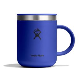 Thermobecher Hydro Flask "12 OZ Mug", capri blau, B:11cm H:11,56cm &Oslash;:8,97cm, Edelstahl, Trinkgef&auml;&szlig;e, Thermobecher, TempShield&trade;-Isolierung, 355 ml