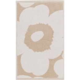 G&auml;stehandtuch Marimekko "UNIKKO", beige,wei&szlig;, B:30cm L:50cm, Frottee, Obermaterial: 100% Baumwolle, Handt&uuml;cher, 100% Baumwolle, angenehm weich, 30 x 50 cm