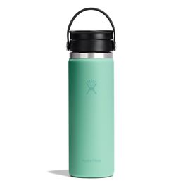 Trinkflasche Hydro Flask "20 OZ Wide Flex Sip Lid, 591 ml", mermaid gr&uuml;n, H:27,31cm, Edelstahl, Kunststoff, Trinkflaschen, Trinkflasche, Geeignet f&uuml;r alle Wide Mouth Kappen und Deckel
