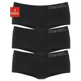 Panty Bench., Damen, Gr. 44/46, schwarz, Obermaterial: 90% Baumwolle, 10% Elasthan (LYCRA), unifarben, k&ouml;rpernah, Unterhosen Panty, aus elastischer Baumwoll-Qualit&auml;t