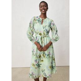 bonprix Maxikleid aus Ramie, gr&uuml;n, Gr.42, ab in den Fr&uuml;hling mit dem leicht ausgestellten Maxikleid aus k&uuml;hlenden Ramie