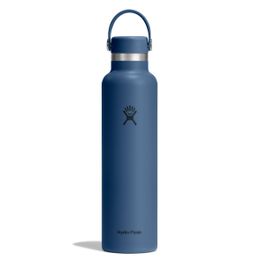 Trinkflasche Hydro Flask "24 OZ Standard Flex Cap, 710 ml", harbour blau, H:27,4cm, Edelstahl, Trinkflaschen, Trinkflasche