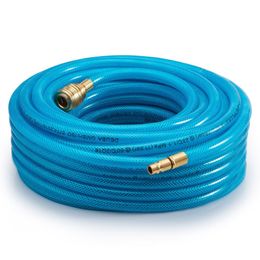 Monzana Druckluftschlauch 15m Schnellkupplung/Stecker