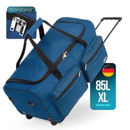 Monzana Rollenreisetasche Blau 85L