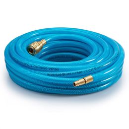 Monzana Druckluftschlauch 10m Schnellkupplung/Stecker