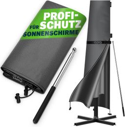 Kingsleeve Abdeckung Sonnenschirm Anthrazit &Oslash;350cm