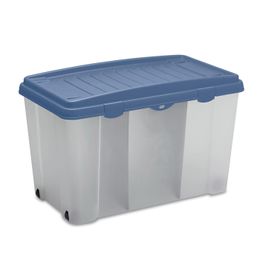 Casaria Rollenbox Family Blau 80x47x51cm
