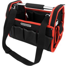 Monzana Werkzeugtasche Schwarz/Rot 33cm
