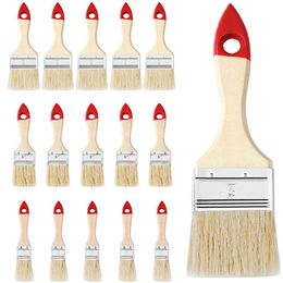 Monzana Pinselset 15 tlg Holz