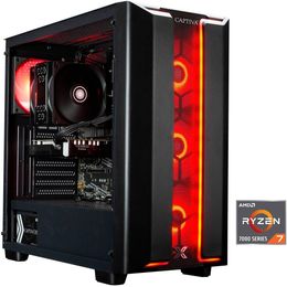 Captiva Gaming-PC "Advanced Gaming R94-044", schwarz, ohne Betriebssystem, 16 GB RAM 1.000 GB SSD, Desktop-PCs