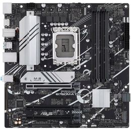 ASUS Mainboard "PRIME B760M-A D4-CSM", schwarz (schwarz, wei&szlig;), B:27,4cm H:5,4cm T:26,4cm, Mainboards