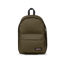 Freizeitrucksack Eastpak "OUT OF OFFICE", Gr. B/H/T: 29,5cm x 44cm x 22cm, gr&uuml;n (army olive), Polyester, Basic, Rucks&auml;cke Freizeitrucksack, Unisex Cityrucksack, Arbeitsrucksack, Schulrucksack mit Logo-Aufn&auml;her