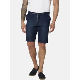 Bermudas Babista "Jeansbermuda LUTATI", Herren, Gr. 48, N-Gr, blau (dunkelblau), Obermaterial: 83% Baumwolle CO. 13% Polyester COOLMAX(R) PES(Coolmax). 4% Elasthan EL., Hosen Bermudas