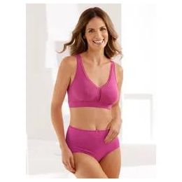 w&auml;schepur Bustier W&Auml;SCHEPUR, Damen, Gr. 46, N-Gr, pink (magenta), 95% Baumwolle, 5% Elasthan, BHs Bustier
