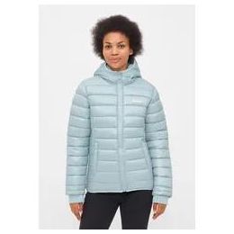 Steppjacke Bench. "KARA", Damen, Gr. 40, blau (dusky blau), Web, Obermaterial: 100% Polyester, unifarben, Jacken Steppjacke