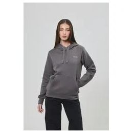 Kapuzensweatshirt Bench. "REION_HOODY", Herren, Gr. 36, schwarz (charcoal), Sweatware, Obermaterial: 60% Baumwolle, 40% Polyester, bedruckt, Rundhals, Rippb&uuml;ndchen, Sweatshirts