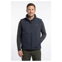 Kurzweste Jack Wolfskin "GLACIER SHIELD VEST M", Herren, Gr. 3XL, schwarz navy, Obermaterial: 100% Polyamid. Futter: 100% Polyester. Wattierung: 100% Polyester, Westen, f&uuml;r den &Uuml;bergang