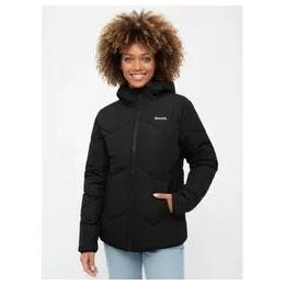 Steppjacke Bench. "KRIYA", Damen, Gr. 46, schwarz, Steppware, Obermaterial: 100% Polyester, unifarben, h&uuml;ftbedeckend, ohne Ausschnitt, Jacken Steppjacke, leichte Winterjacke mit hoher W&auml;rmeleistung und Zick Zack Steppung