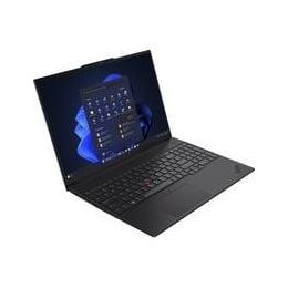 Lenovo ThinkPad E16 G3 (22AY002PGE), Notebook schwarz, Intel Core Ultra 7 256V, Intel Arc Graphics 140V, 16 GB LPDDR5X, 512 GB (512 GB SSD), Windows 11 Pro