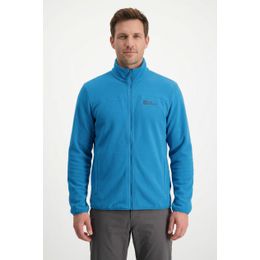 3-in-1-Funktionsjacke Jack Wolfskin "TAUBENBERG 3IN1 JKT M", Herren, Gr. S, blau (aurora blau), Obermaterial: 100% Polyester, normal, hoch geschlossener Ausschnitt, mit verstellbarem Klettverschluss, Jacken, 3in1, wasserdicht, winddicht, &Uuml;bergangsjacke