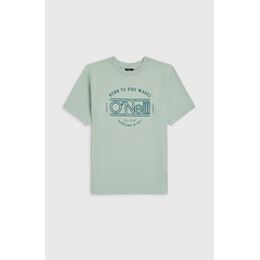 O`Neill T-Shirt O'NEILL "O'NEILL MUIR T-SHIRT", Jungen, Gr. 176 (170), marble arch, Obermaterial: 100% Baumwolle, Shirts T-Shirt, f&uuml;r Kinder, normale Passform, aus atmungsaktiver Baumwolle