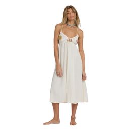 Sommerkleid Billabong "Wave Haze", Damen, Gr. L, US-Gr&ouml;&szlig;en, wei&szlig;, Obermaterial: 48% Viskose, 44% Walkfrottier, 8% Leinen;, Kleider Sommerkleid