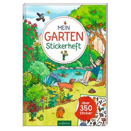Mein Garten-Stickerheft