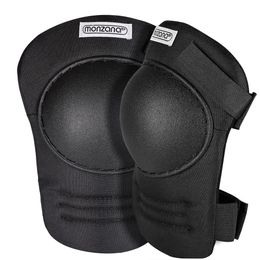 Monzana Knieschoner 1 Paar Schwarz