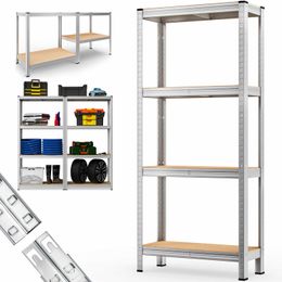 Monzana Schwerlastregal 170x75x30cm verzinkt 280kg
