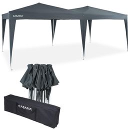 Deuba Faltpavillon Anthrazit 3x6m UV-Schutz 50+