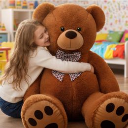 Monzana Pl&uuml;schtier Teddyb&auml;r XXXL Braun 175cm