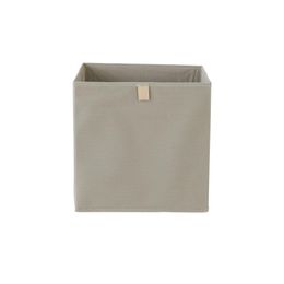 M&ouml;bel Kraft Aufbewahrungsbox faltbar grau Polyester,Pappe Ma&szlig;e (cm): B: 32 H: 32 T: 32.0 &raquo; M&ouml;bel Kraft