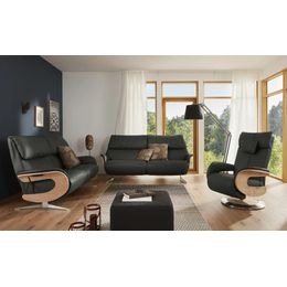 himolla Ledersofa grau Ma&szlig;e (cm): B: 187 H: 106 T: 92.0 &raquo; M&ouml;bel Kraft
