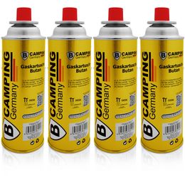 B-Camping Butangaskartuschen 4er-Set