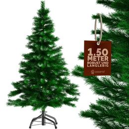 Casaria K&uuml;nstlicher Weihnachtsbaum 150cm PVC realistische Optik mit Metallst&auml;nder