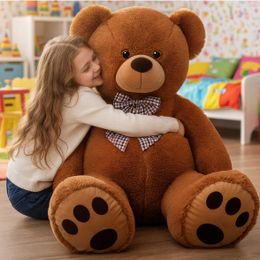 Monzana Pl&uuml;schtier Teddyb&auml;r XXL Braun 150cm