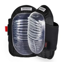 Monzana Gel Knieschoner 1 Paar Schwarz